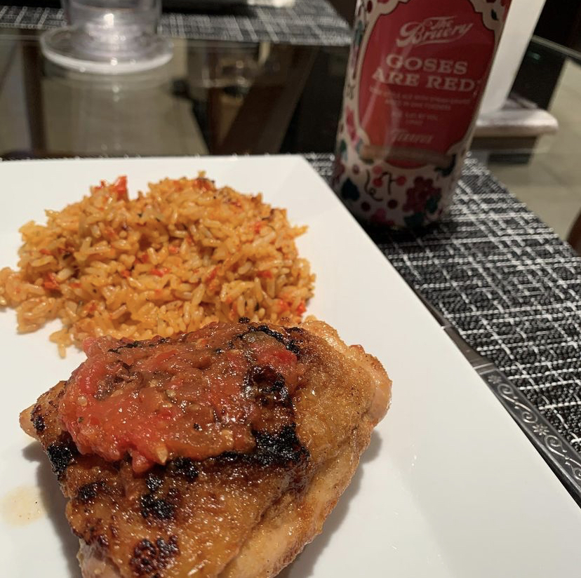 #20 and #21: Cameroon and Nigeria – Kati Kati Chicken w/ Joloff Rice ...