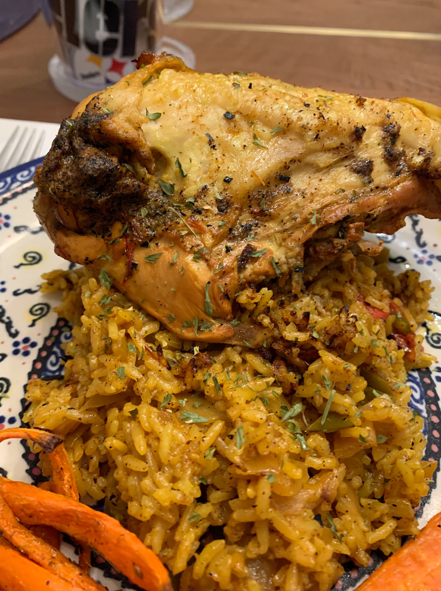 #110: Qatar – Chicken Machboos – A Portrait of the Artist as She Cooks